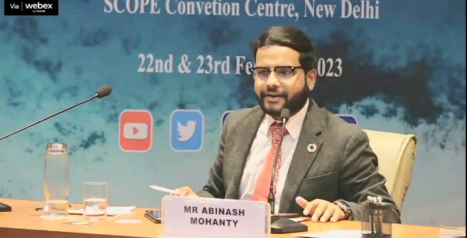Abinash Mohanty, Sector Head, Climate Change & Sustainability ...
